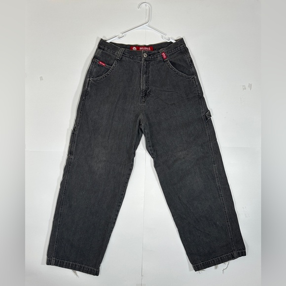JNCO | Jeans | Vintage Jnco Baggy Jeans Black Denim Tribal Pants 32x4 ...